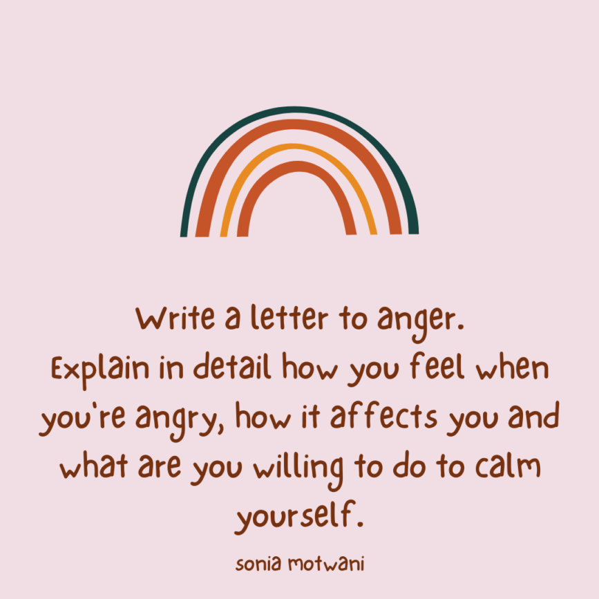 How journaling can help you overcome anger - Aligned Business Alchemy